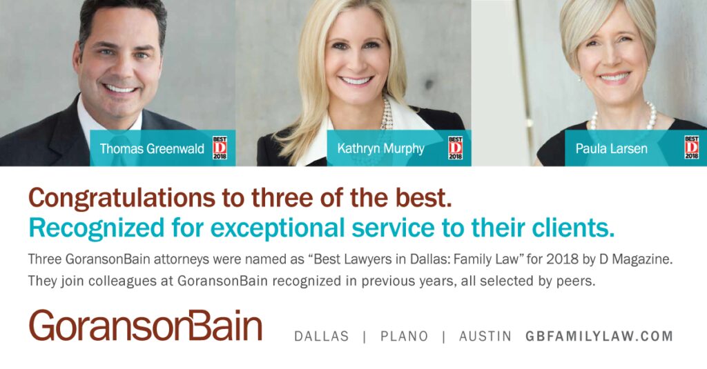 Three GoransonBain attorneys named "Best Lawyers" by D Magazine ...